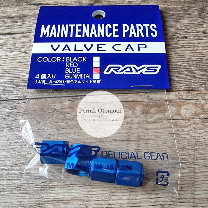 Jual Rays Aluminum Air Valve Caps - Hitam | Shopee Indonesia