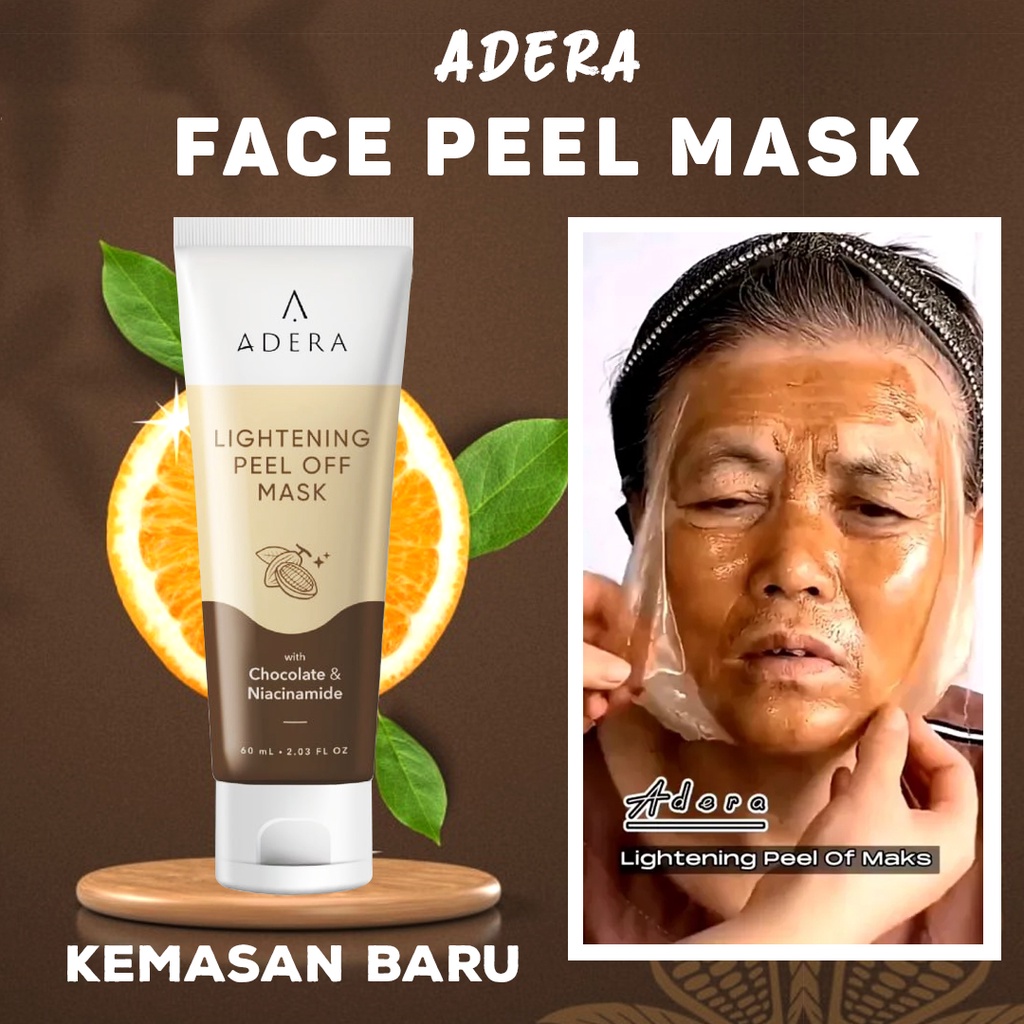 Jual (READY) Adera Lightening Peel Off Mask Original BPOM - Peeling ...