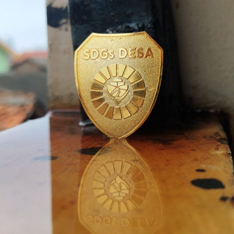 Jual PIN SDGS LOGAM TEMPEL MAGNET Sesuai KEPMENDESA PDTT NO. 86 TAHUN 2022 PIN SDGS DESA TERBARU ...