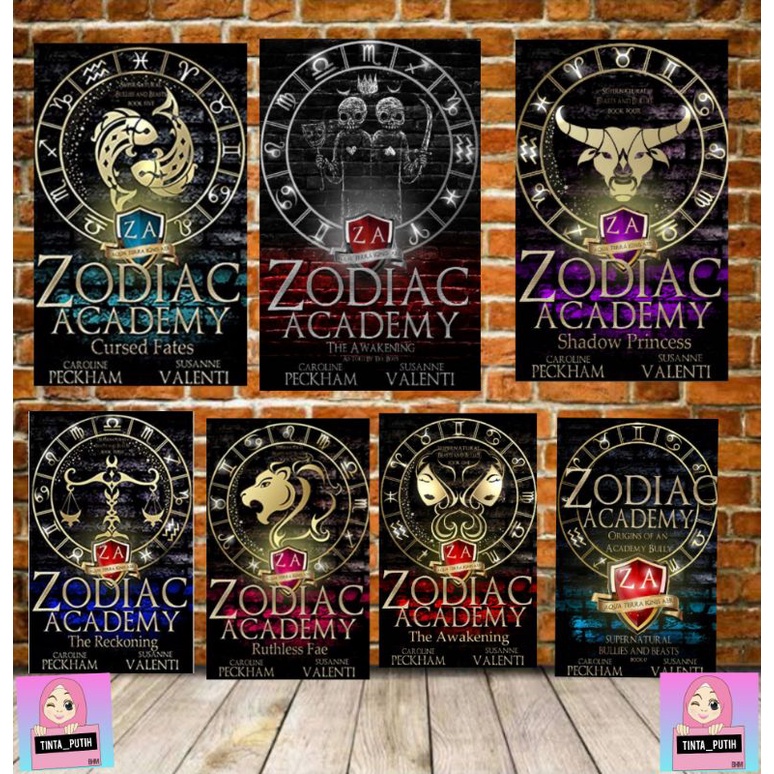 Jual Zodiac Academy : Cursed Fates-The Awakening-Shadow Princess-The ...