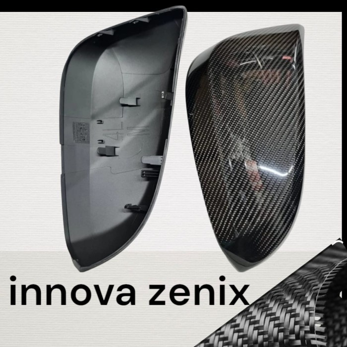 Jual cover spion toyota innova zenix keatas karbon kevlar asli asli ...