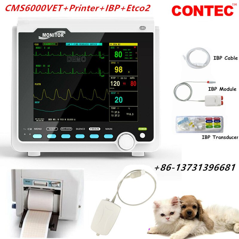 Jual PREORDER CONTEC Capnograph Etco2 Veterinary VET Vital Signs ...