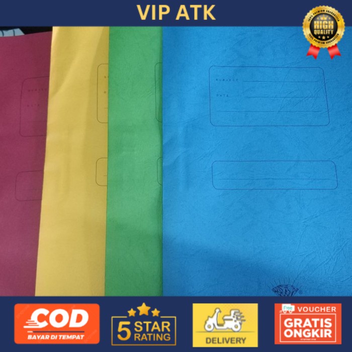 Jual Map Kertas Diamond Folio Clip No 5001 / Stop Map - Biru /Pcs ...