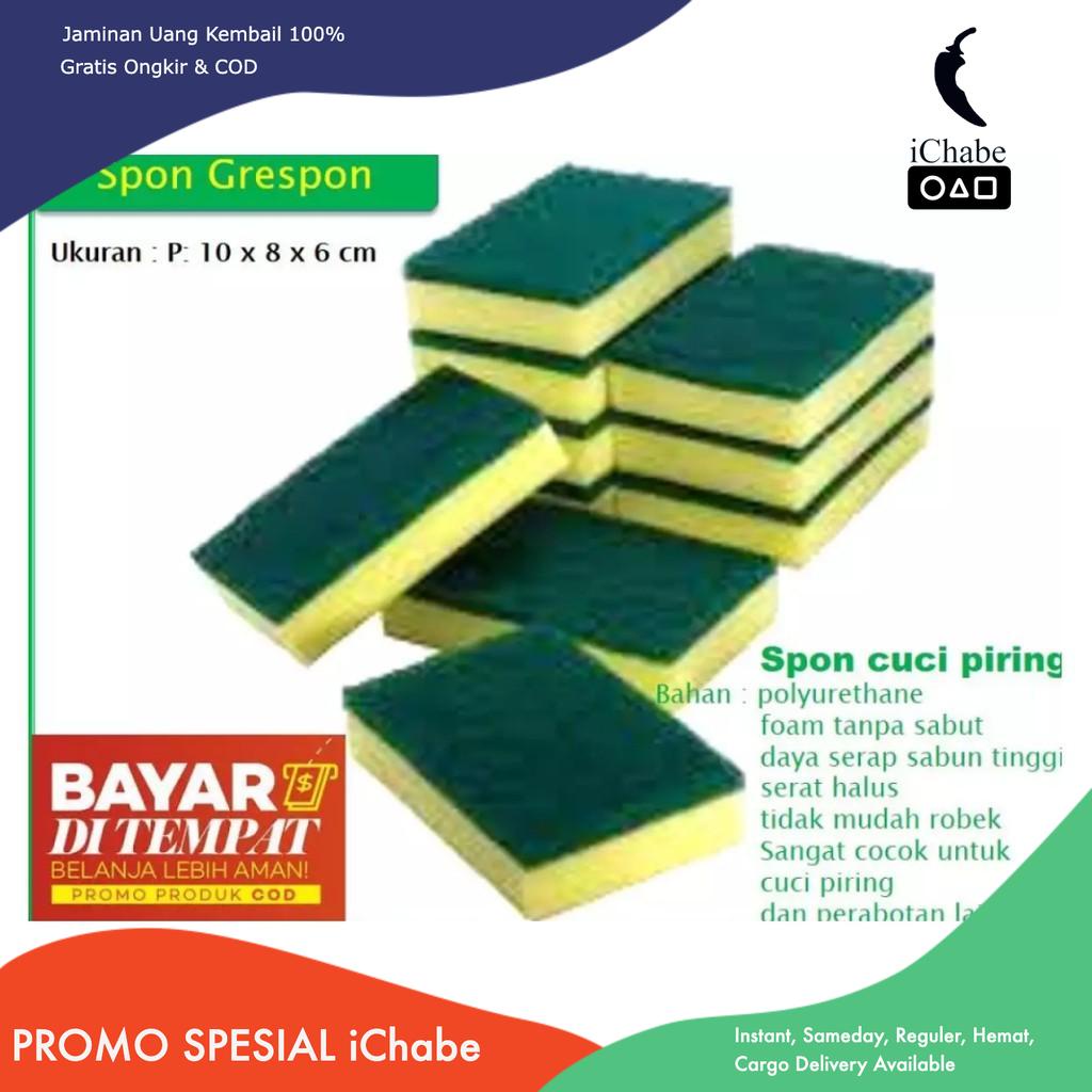 Jual [Bisa COD] NA Spons Cuci Piring / Busa Cuci Piring Spons 2 Sisi ...