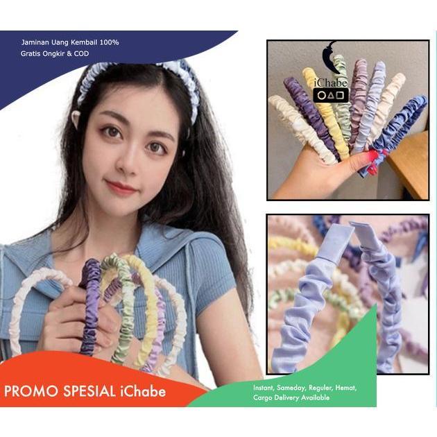 Jual (Bisa COD) JS Bando Scrunchie Model Korea Premium Bando Korea ...