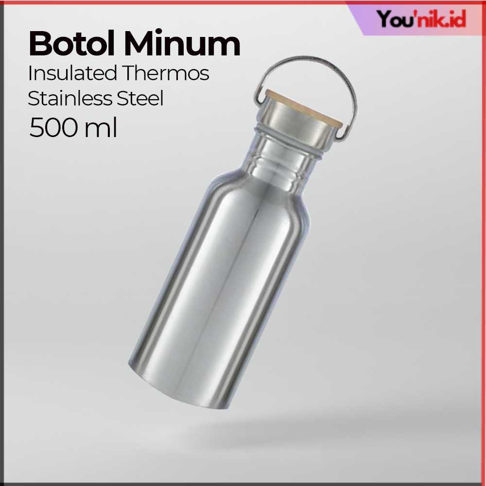 Jual Younik - Mtuove Botol Minum Termos Air Panas Dingin Stainless Steel 500 ml - YM006 | Shopee ...