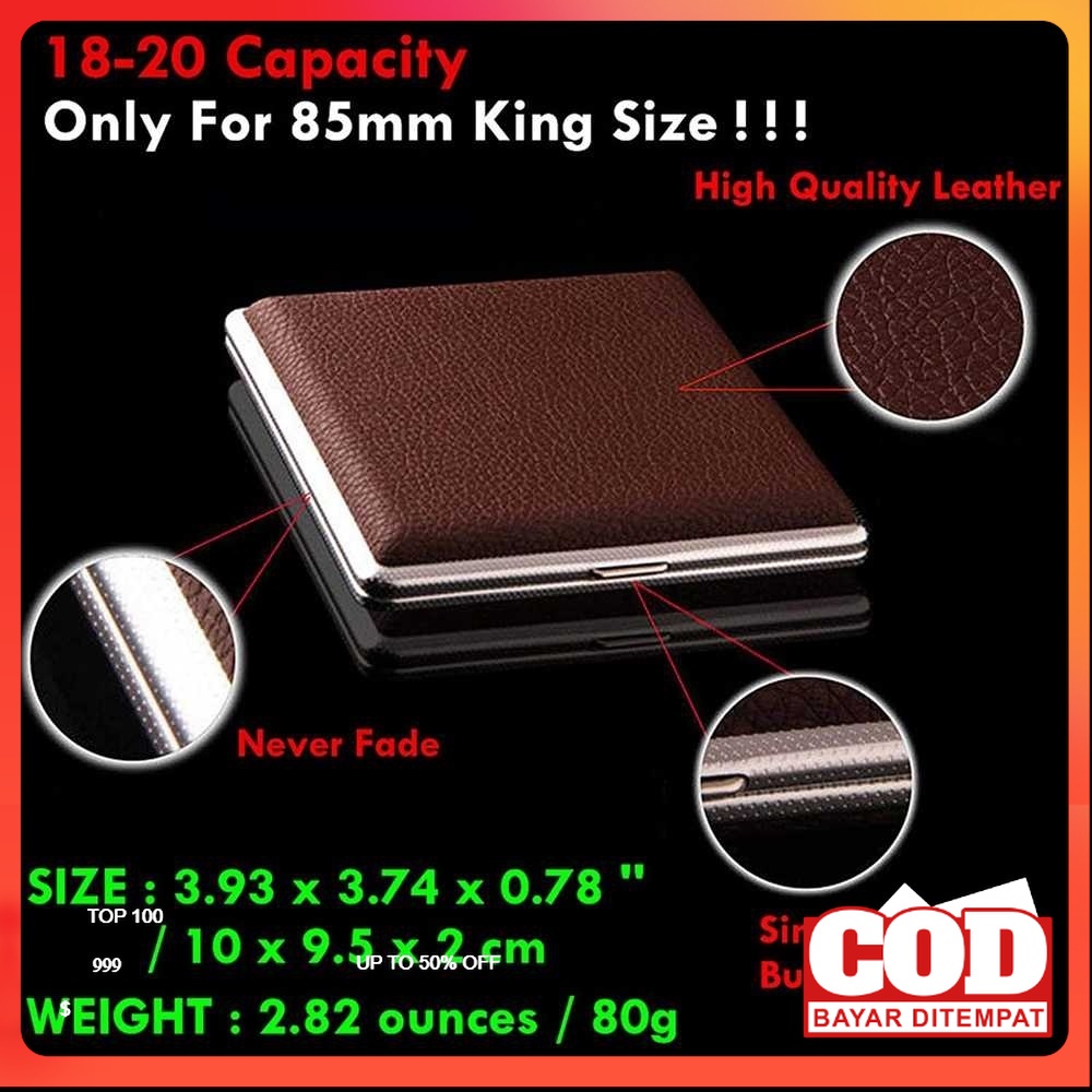 Jual Kotak Bungkus Roko Elegan Case 20 Slot Fashion / Wadah Roko Kretek ...