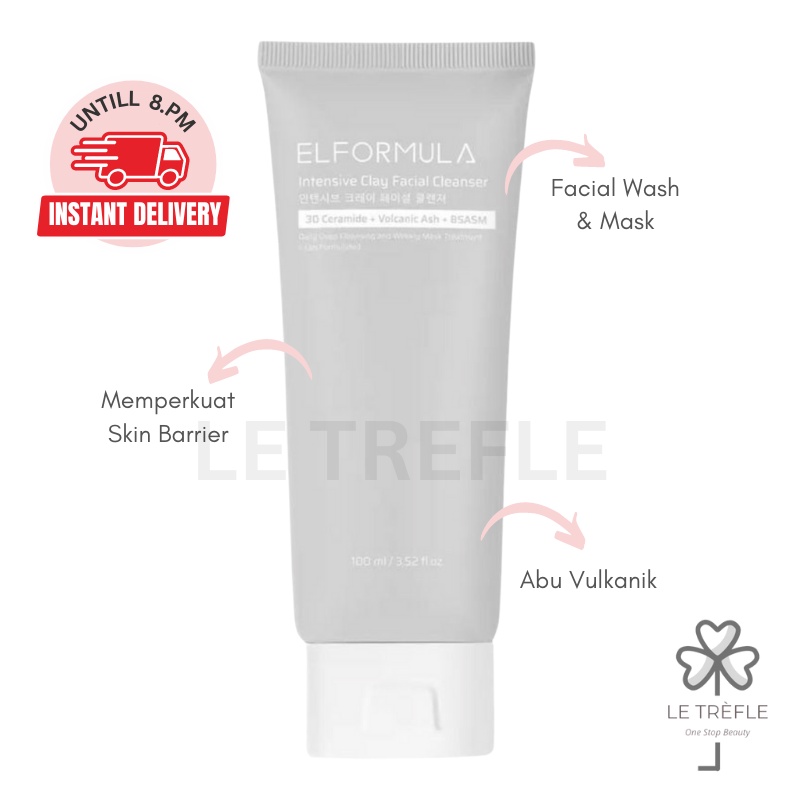 Jual Original Elformula Intensive Clay Facial Cleanser ( Bisa untuk ...
