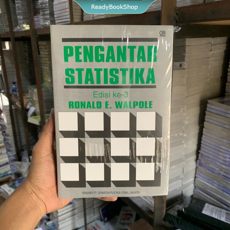 Jual Buku PENGANTAR STATISTIKA Edisi 3 - Ronald Walpole ( RBS ... Jual Buku PENGANTAR STATISTIKA Edisi 3 - Ronald Walpole ( RBS ...