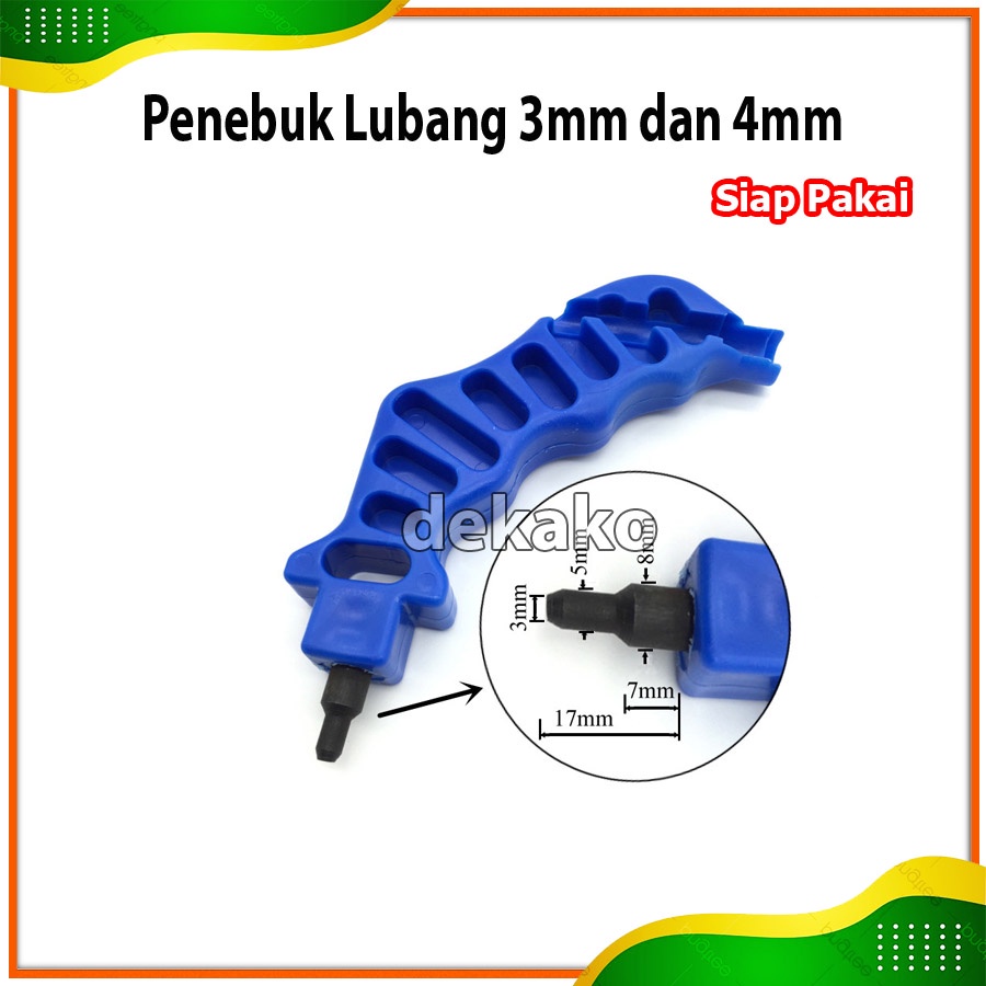 Jual Penebuk Lubang ukuran 3mm dan 4mm selang irigasi | Shopee Indonesia