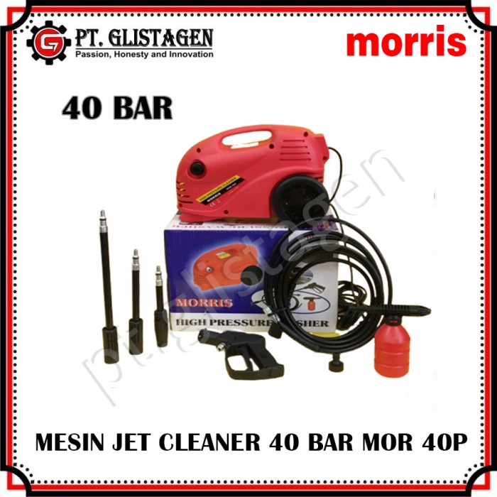 Jual Mesin Steam Jet Cleaner 40 Bar Cuci AC Motor Mobil Morris MOR 40P ...