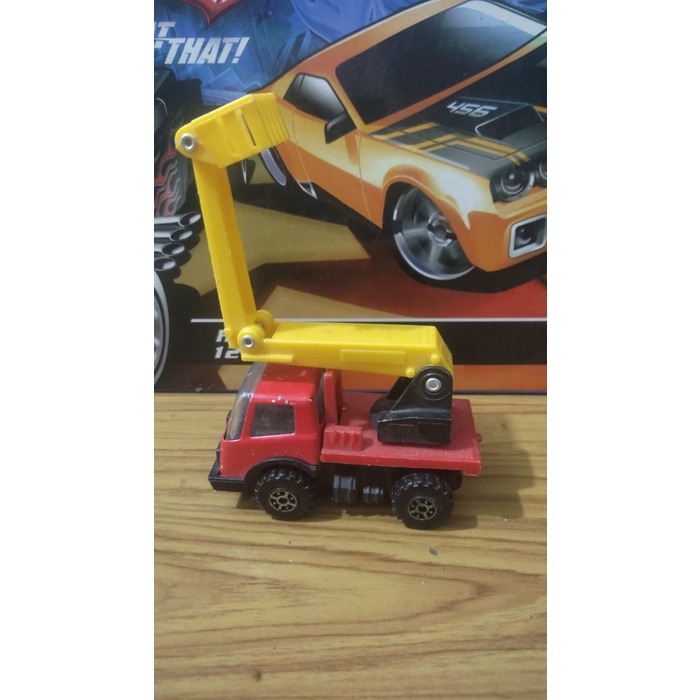 Jual HW1 Diecast Cherry Picker Truck made in Hong Kong Vintage | Shopee Indonesia