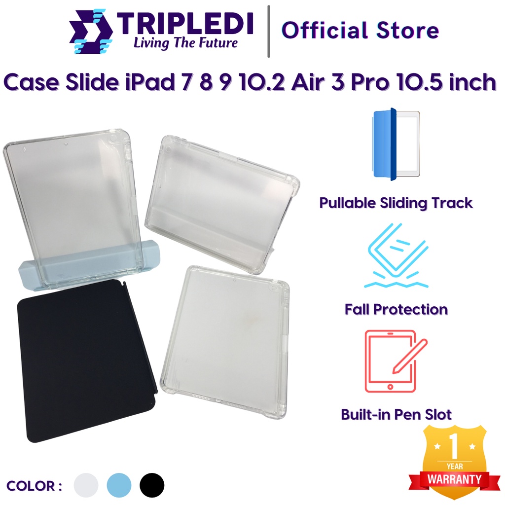 Jual TRIPLEDI Case Acrylic For iPad 7 8 9 10.2 inch TD751 Detachable ...