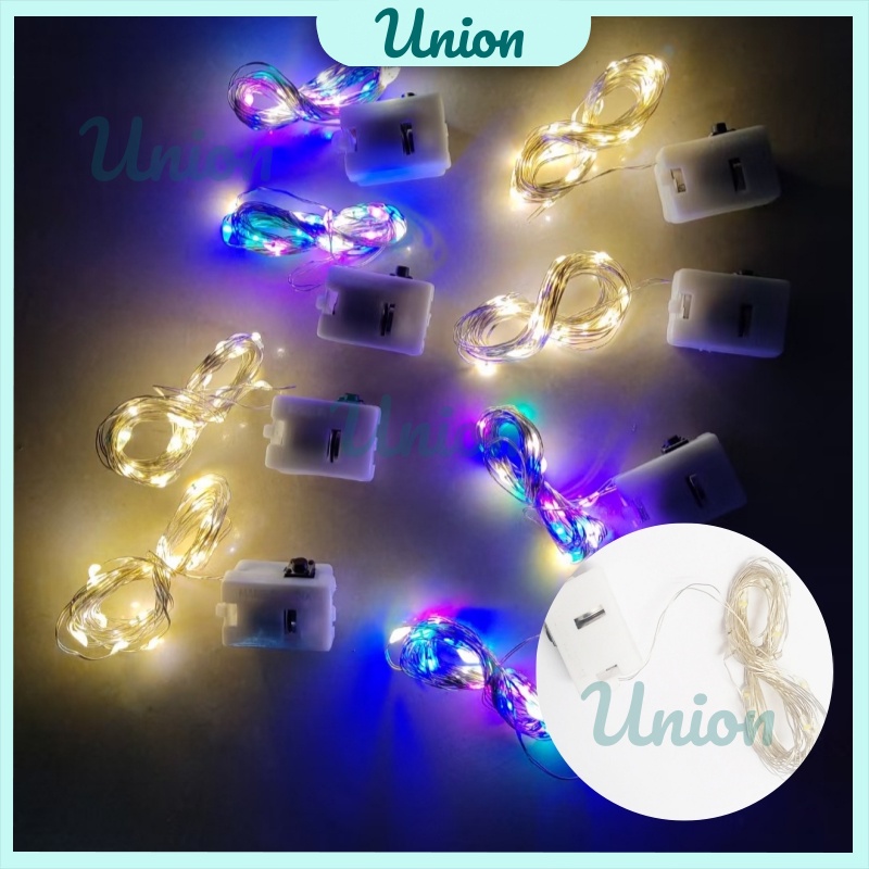 Jual Union-Lampu Kawat Led /Gift Box Bucket Bunga Balon Fairy Light Led ...
