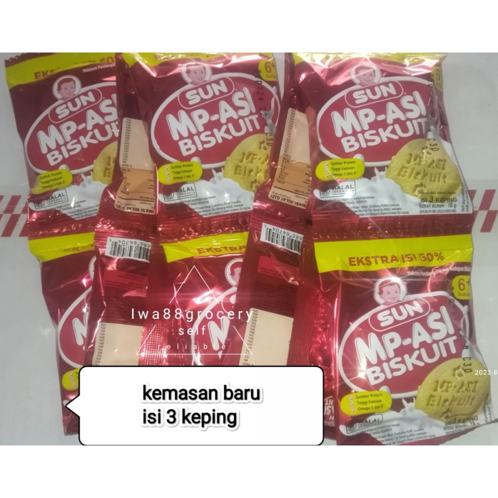 Jual SUN MP ASI biscuit bayi 10sachet | Shopee Indonesia