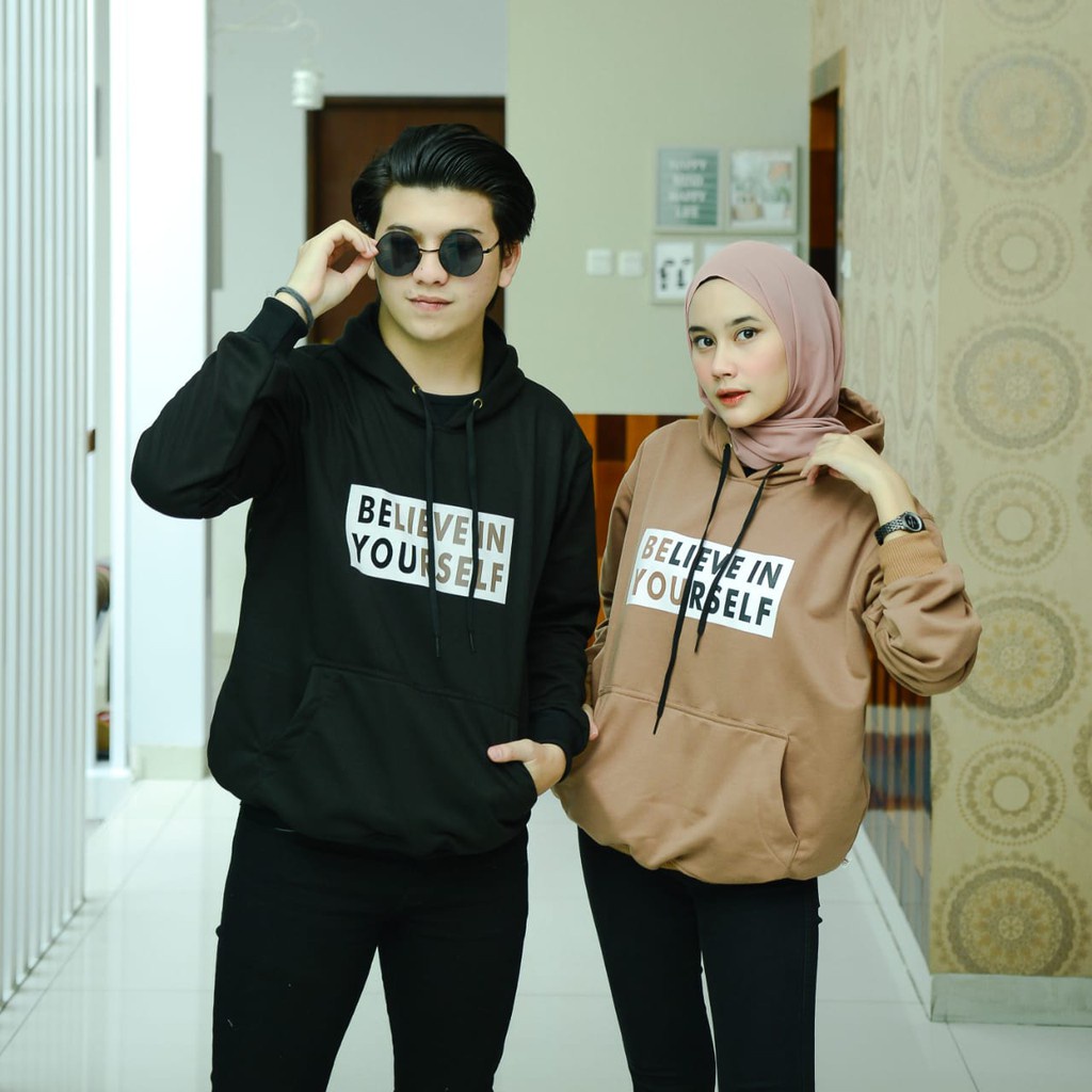 Jual HOODIE ATASAN WANITA KEREN JACKET MURAH Believe in Your Self ...