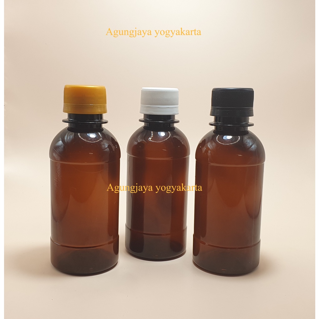 Jual Botol Sanno 200 ml Pocari Coklat Trans / Tutup Pocari / Botol Plastik / Botol Pet Food ...