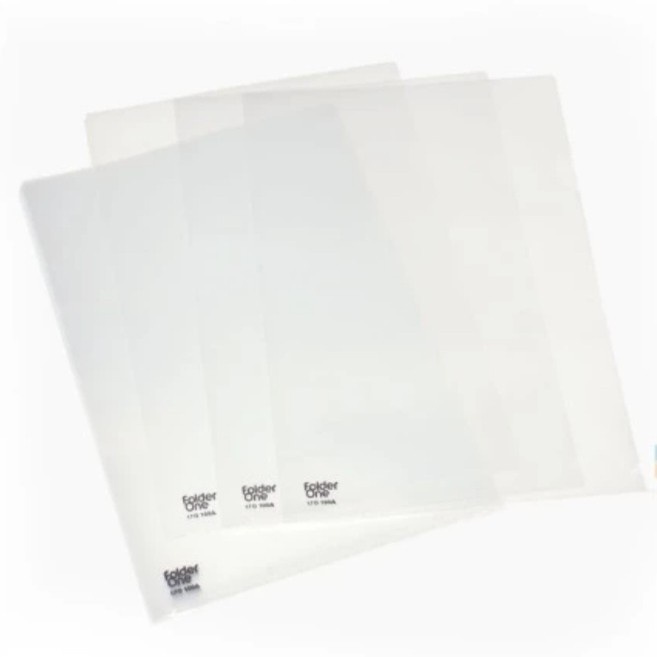 Jual Folder One Map L Plastik A4 LFO 100A Transparant (1 Pak isi 12 Lembar) | Shopee Indonesia
