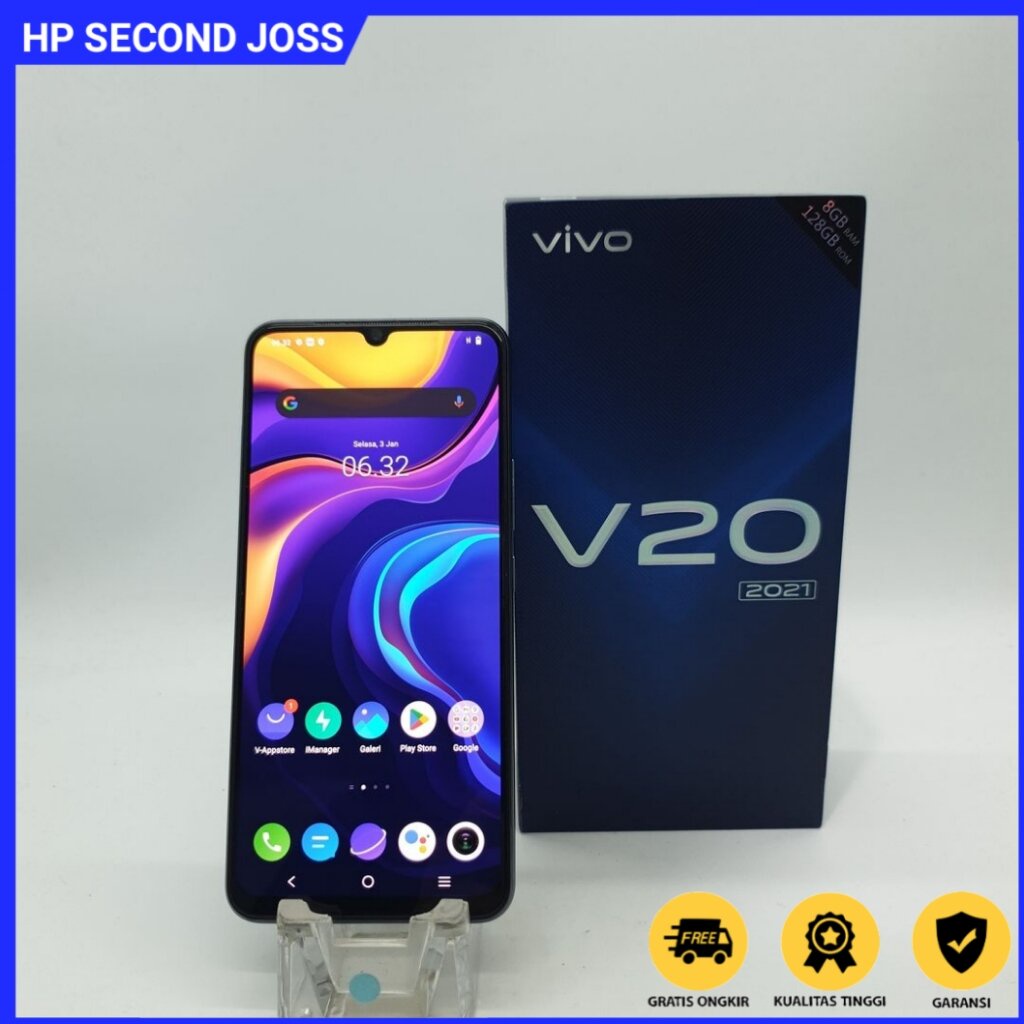 Jual Vivo V20 Ram 8/128 GB (Second Bergaransi) | Shopee Indonesia