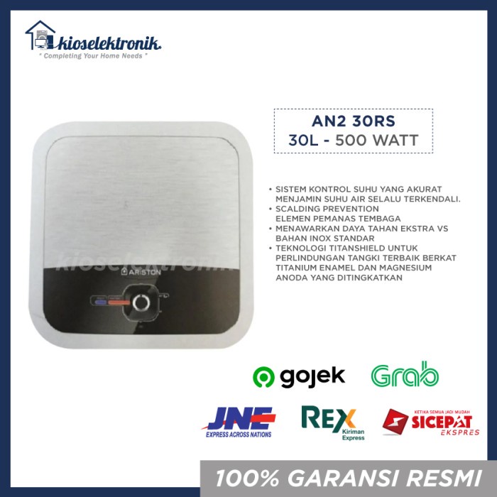 Jual Ariston AN2 RS 30 Water Heater Listrik - ANDRIS2 ANDRIS 2 RS 30 30RS | Shopee Indonesia