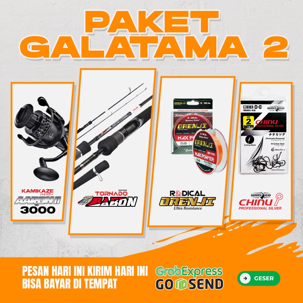 Jual PAKET GALATAMA 2 PAKET SIAP MANCING BEST SELLER | Shopee Indonesia