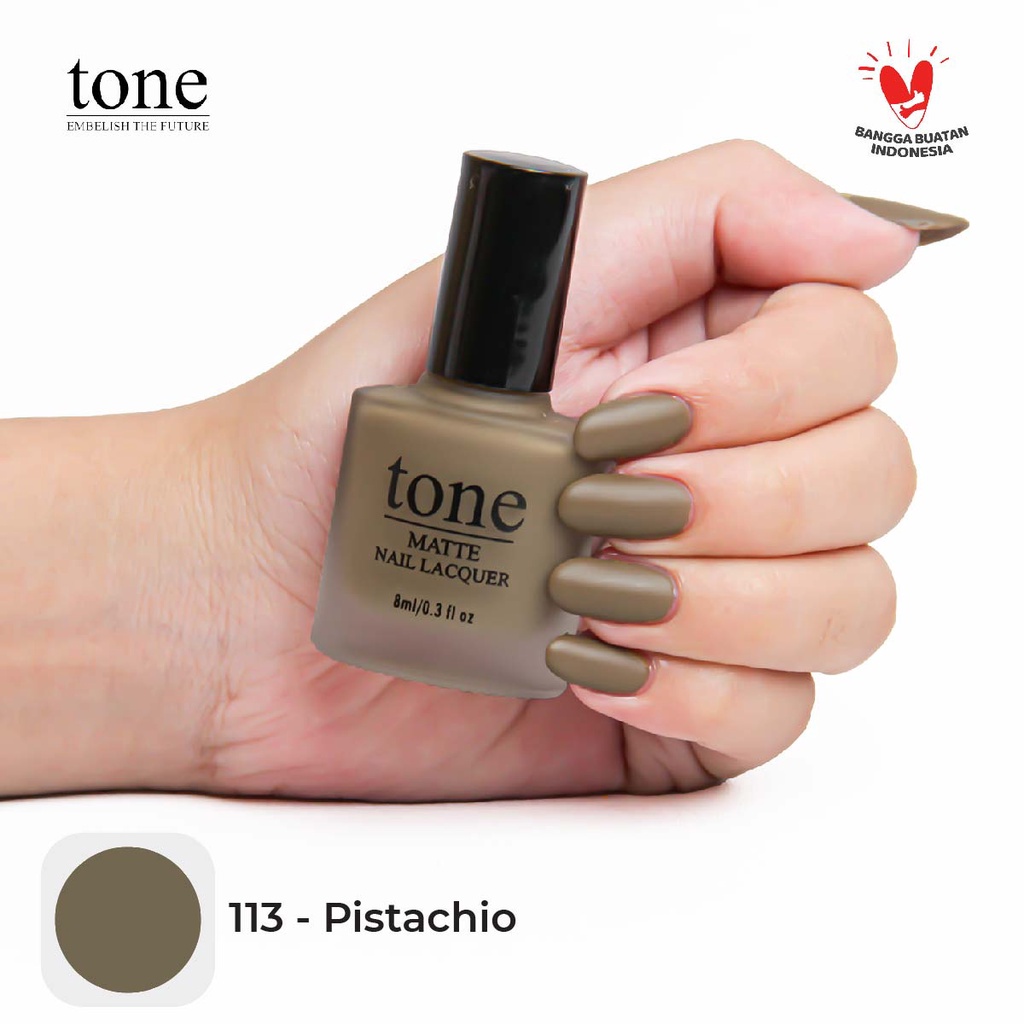 Jual Tone Nail Polish Matte Earth Series 113 | 8 ml | Shopee Indonesia