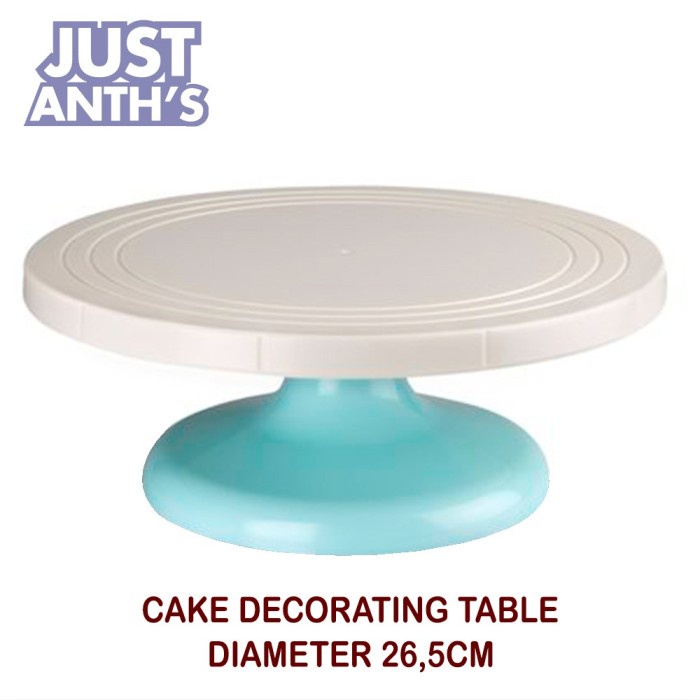 Jual Meja putar hias kue turntable kue cake turntable cake revolving ...