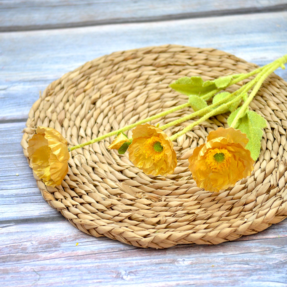 Jual ZEAL-ID - Bunga POPPY Plastik Daisy Tanaman Krisan Hias Dekorasi ...