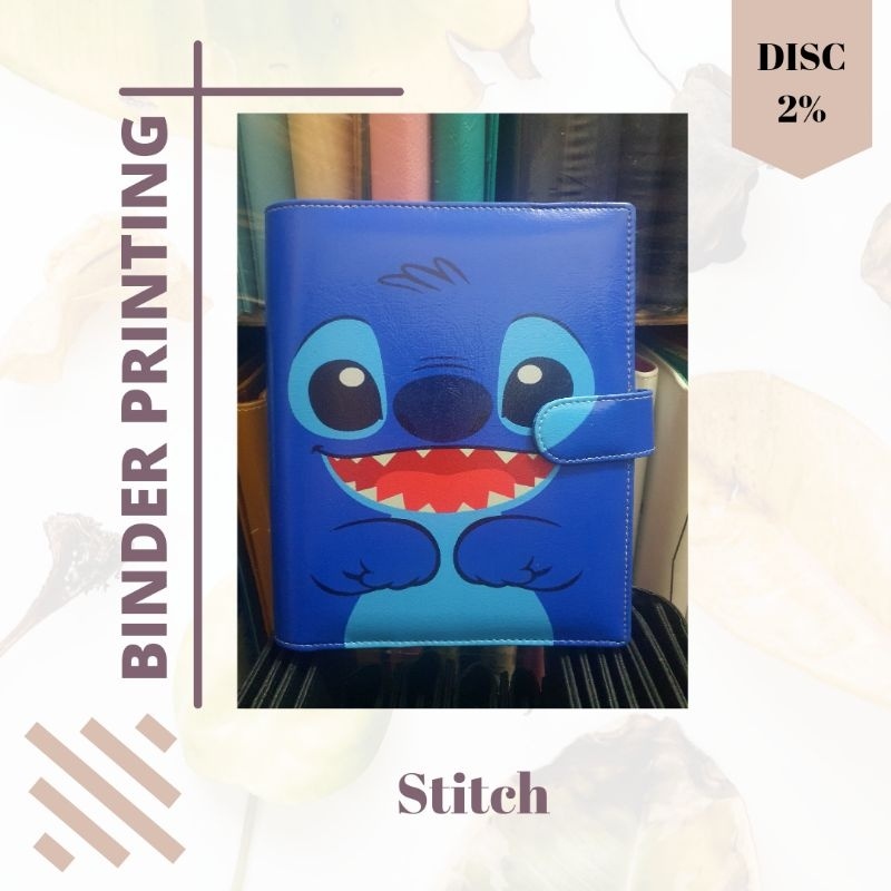 Jual Binder Printing motif stitch Kulit Sintesis A5 ( 20R ) | Shopee ...
