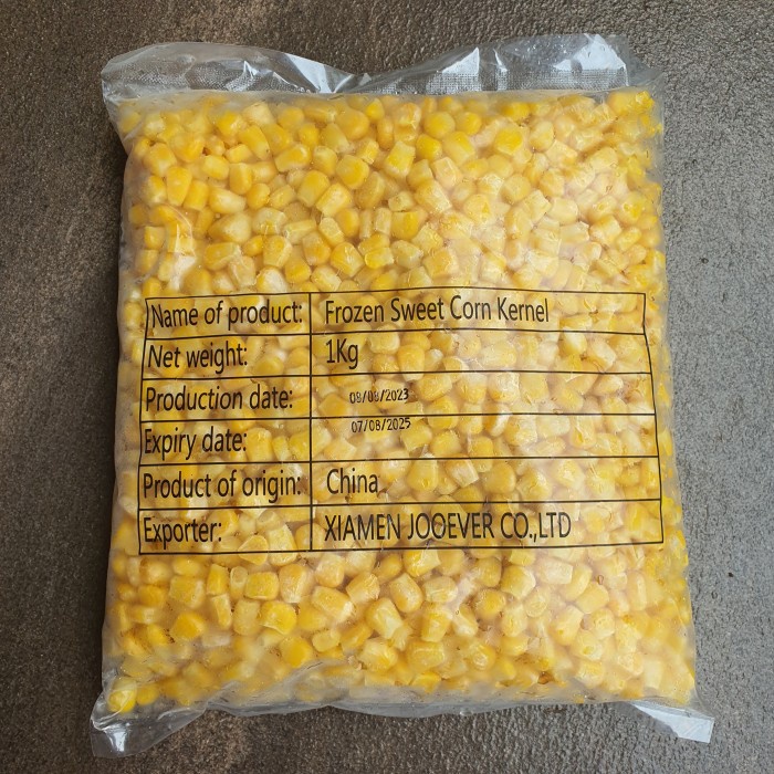 Jual FROZEN SWEET CORN KERNEL / JAGUNG MANIS PIPIL BEKU 1Kg | Shopee ...