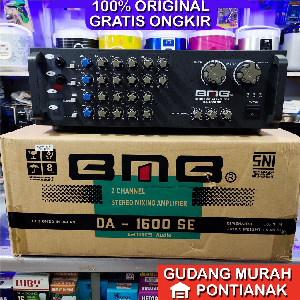 Jual Amplifier BMB BLUETOOTH DA-1600 SE BT ampli Original Asli Design ...