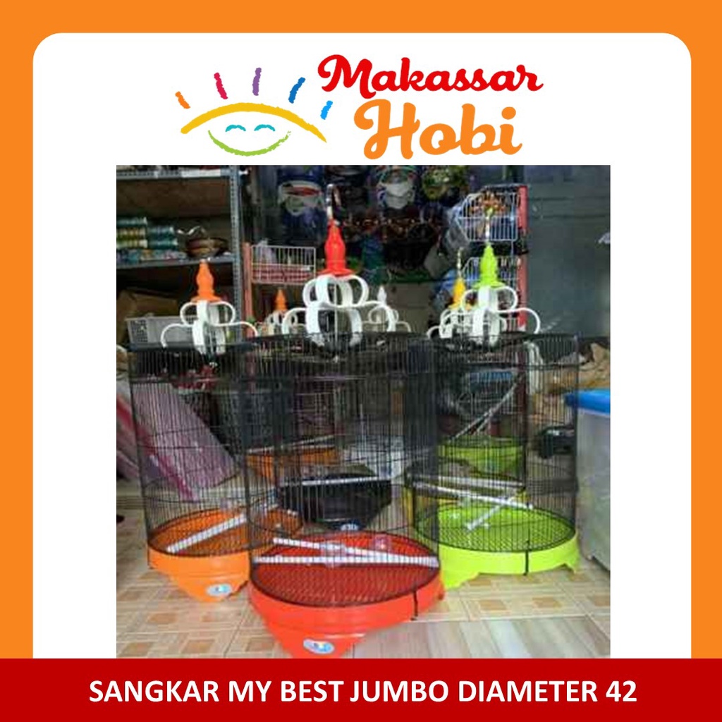 Jual Sangkar Besi My Best D42 Burung Lovebird Kenari Falk Cucak Ijo ...