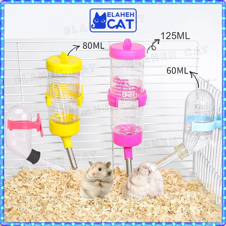 Jual 125ml 80ml Dot Botol Hamster Tempat Minum Kelinci Otomatis Untuk ...
