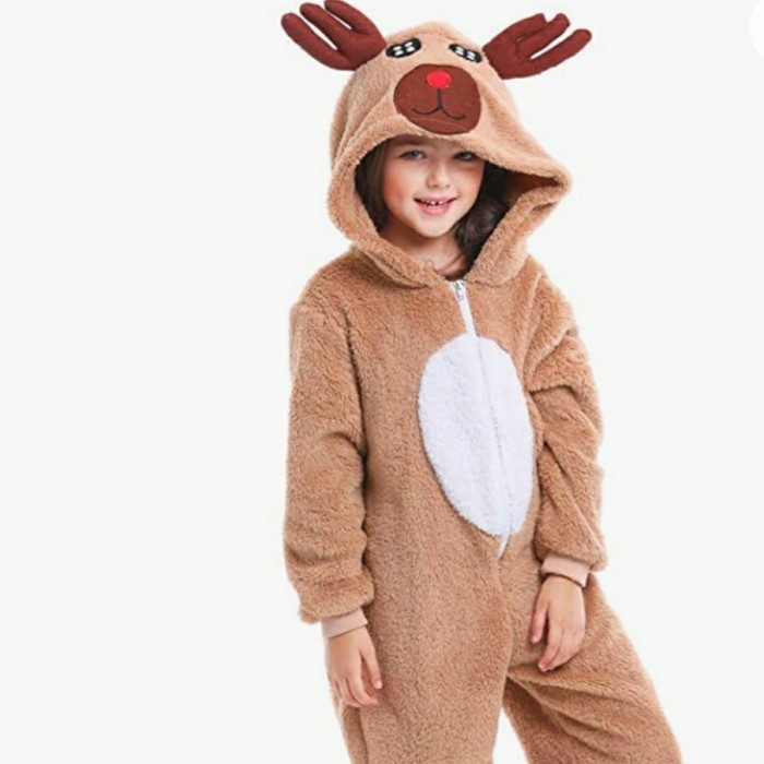 Jual RRS Reindeer costume christmas costume kostum natal anak rusa ...