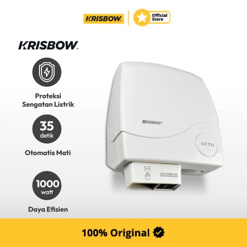 Jual Krisbow Automatic Hand Dryer 1000 W | Shopee Indonesia
