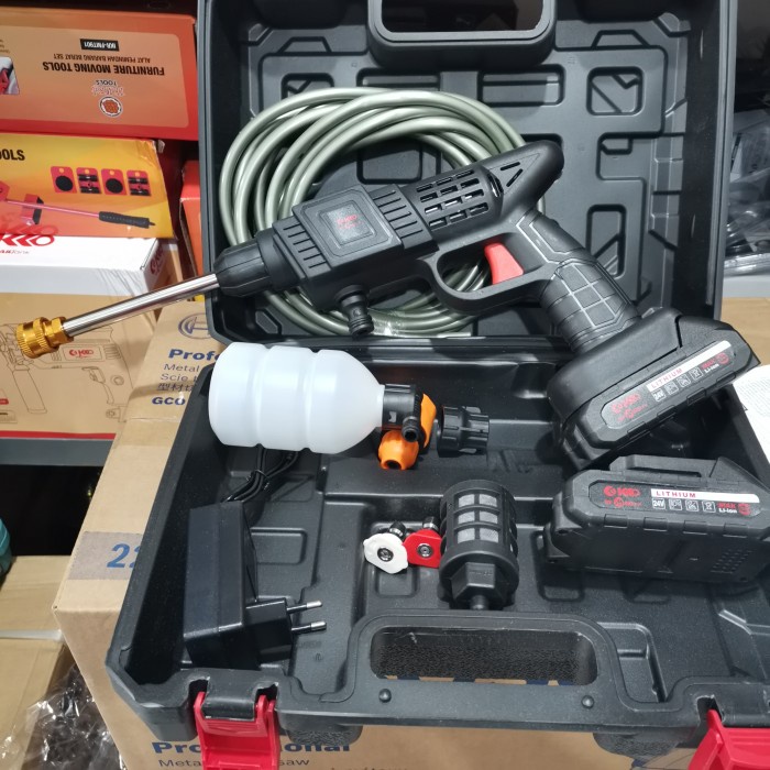 Jual MESIN JET CLEANER CORDLESS STEAM PORTABLE HIGH PRESSURE KK11 CUCI ...