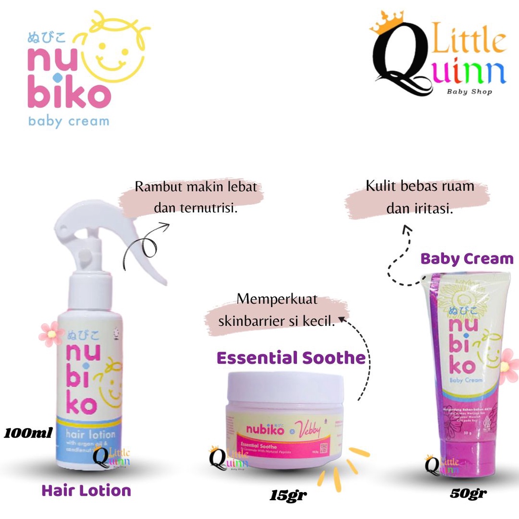 Jual NUBIKO Baby Cream / Nubiko Skin Care Bayi | Shopee Indonesia