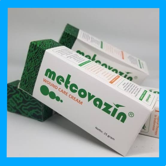 Jual METCOVAZIN REGULER 10 gr Perawatan luka diabetes gangren kanker ...