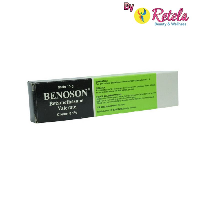 Jual BENOSON 0.1% CREAM 15GR | Shopee Indonesia