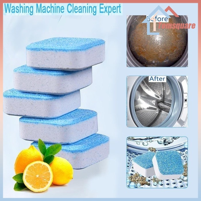 Jual Tablet Pembersih Mesin Cuci Sabun Deep Cleaning Washing Machine ...