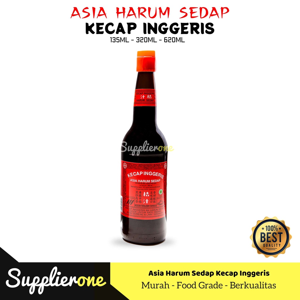 Jual Kecap inggeris Asia Harum Sedap / Kecap Inggeris 620ml / Kecap ...