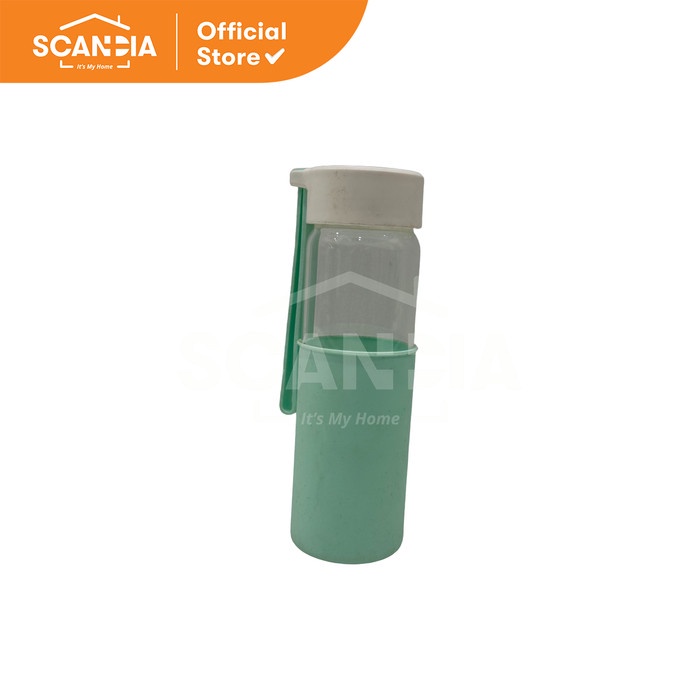 Jual SCANDIA Botol Minum Bottle Glass Portable Pastel Less Tosca (5726 ...