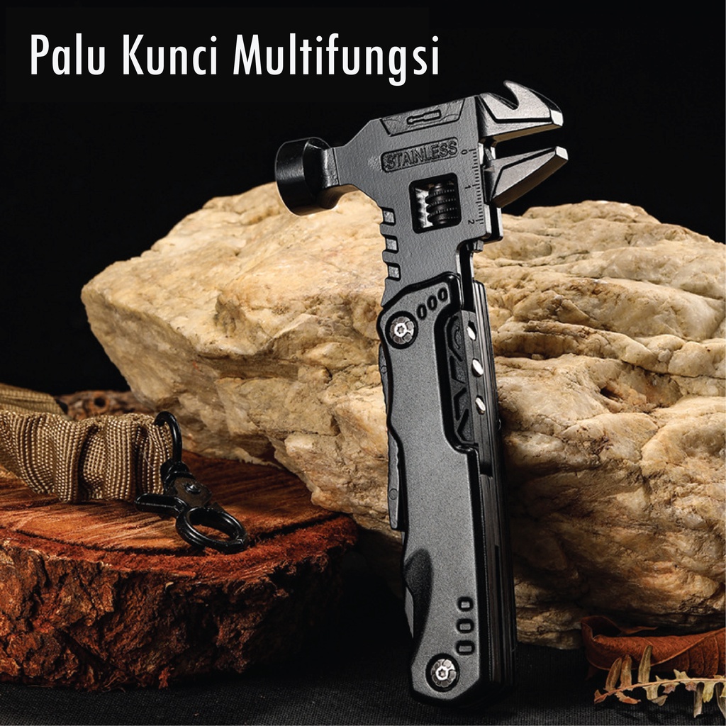 Jual Hammer Knife Portable Palu Multifungsi Tang Obeng Pisau Lipat ...