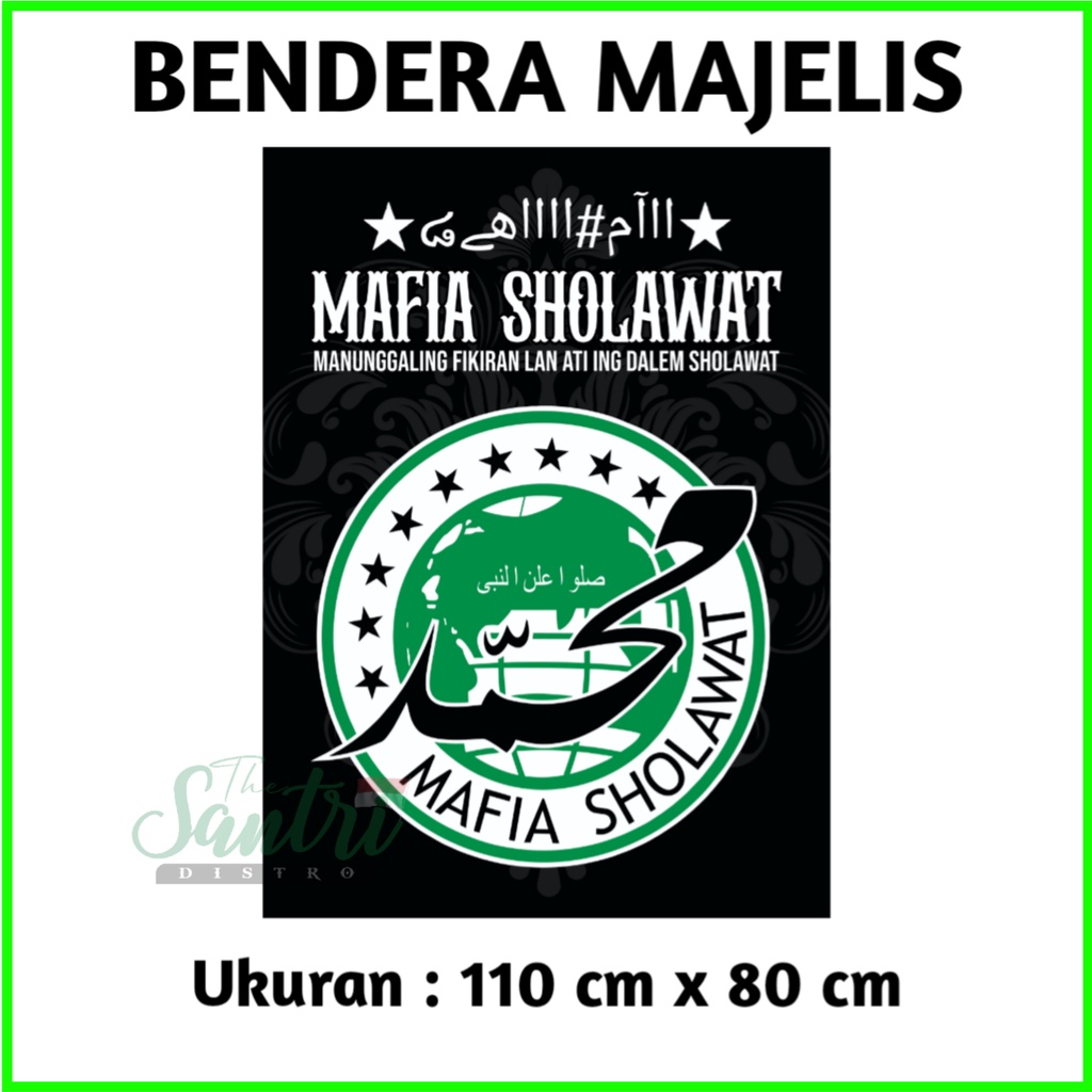 Jual Bendera Majelis Dekengane Pusat / Bendera Gus Iqdam / Bendera ...