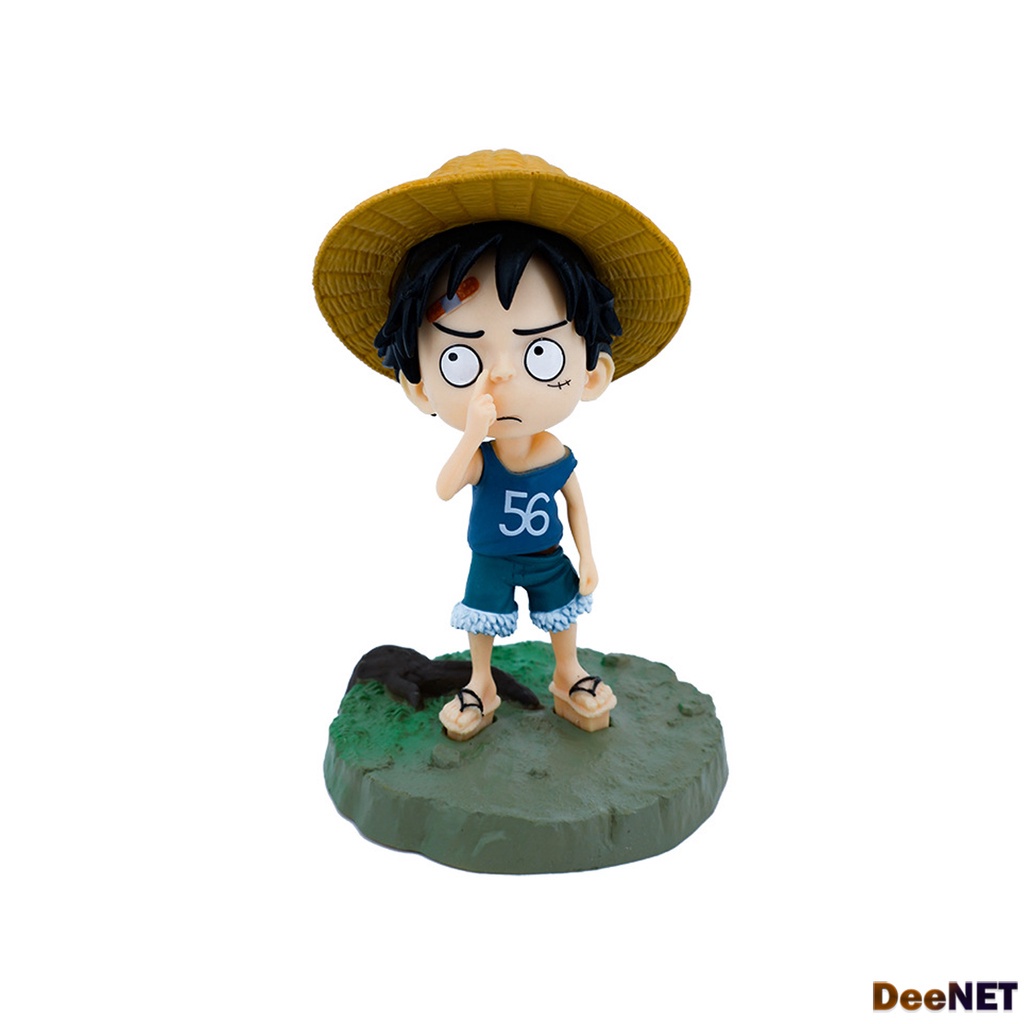 Jual Luffy Nose Picking 14cm Bag One Piece action figure PVC D-FGA121 ...