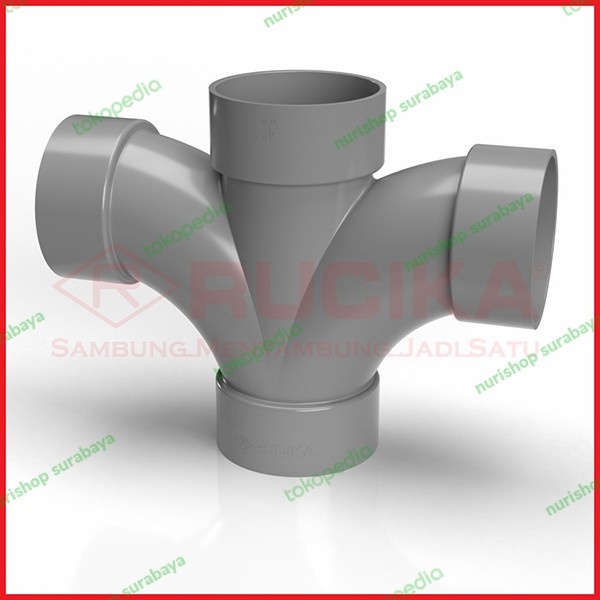 Jual Large radius double tee rucika 2" / double tee y / ty rucika 2" D | Shopee Indonesia