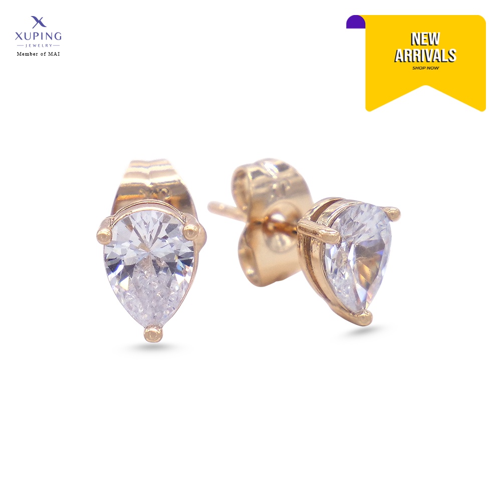 Jual Xuping Anting Stud Simple Emas Mata Tetes Cantik 0151071357 ...