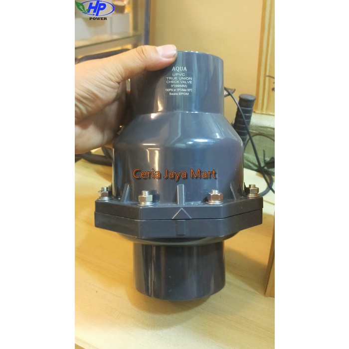 Jual Klep Tabok PVC 3 Inch Socket / Flap Swing Check Valve PVC DN80 | Shopee Indonesia