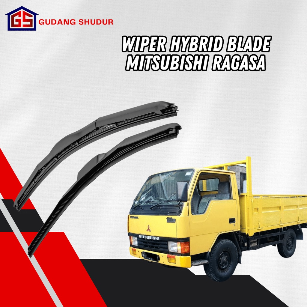 Jual 1 Set Wiper Mobil Hybrid Mobil Mitsubishi Truk Ragasa | Shopee ...