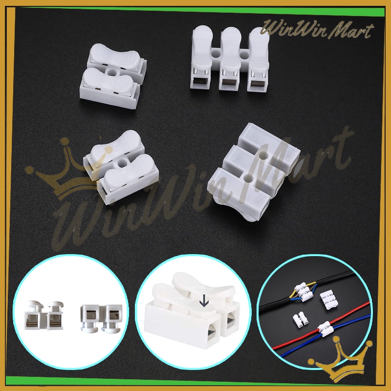 Jual Kabel Terminal Quick Connector/Quick Connector Wire Spring/Connect Wiring Electric 2 Wire ...